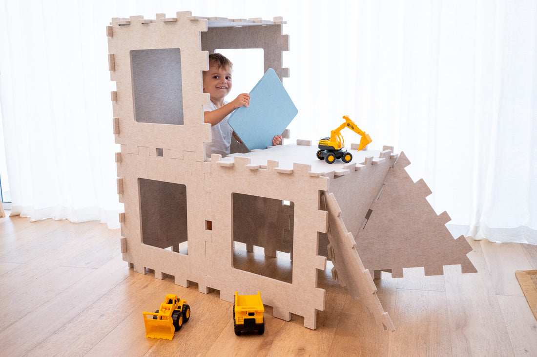 Fuzzy Forts | Eco-Friendly Modular Fort Building Toys