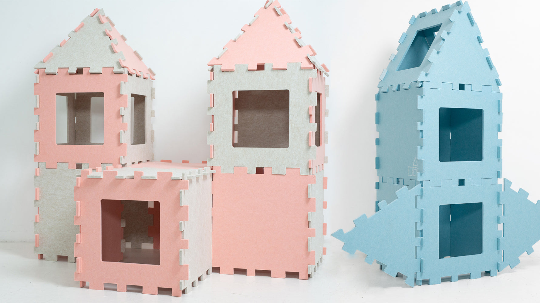 Fuzzy Forts | Eco-Friendly Modular Fort Building Toys